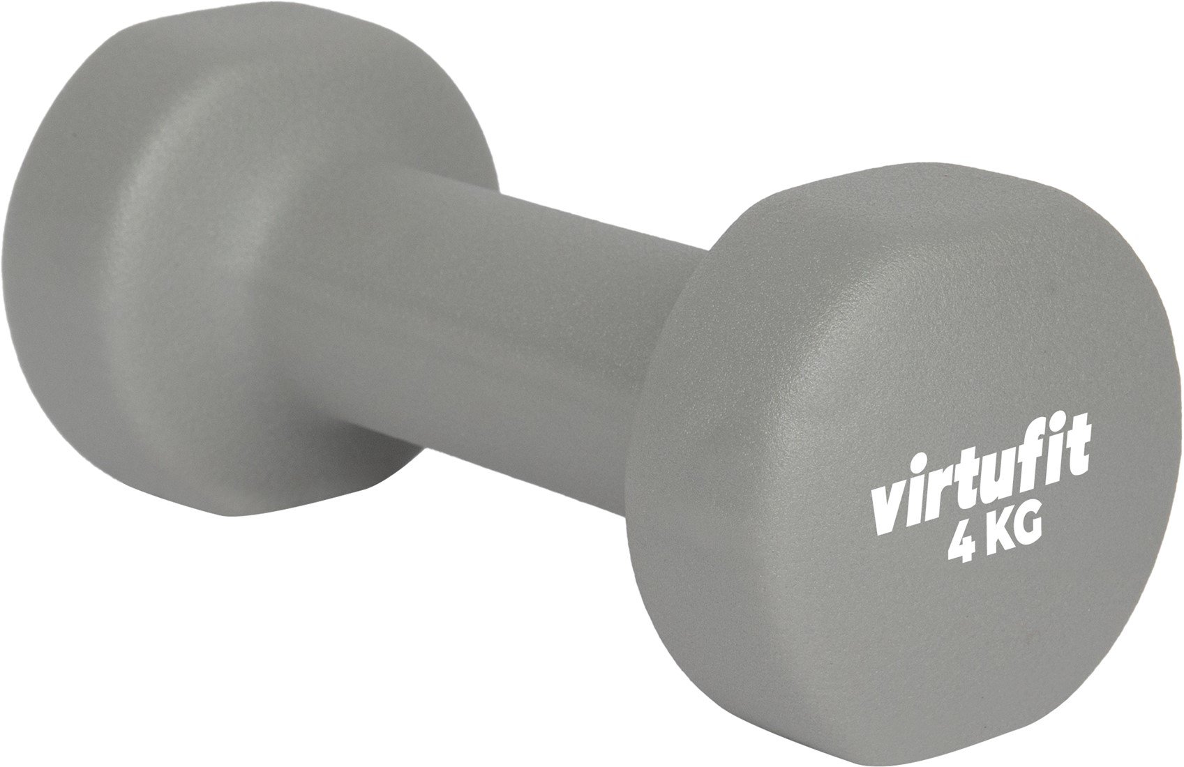 VirtuFit Vinyl Dumbbell Set Pro - 2 x 4 kg | Fitnessbenelux.nl