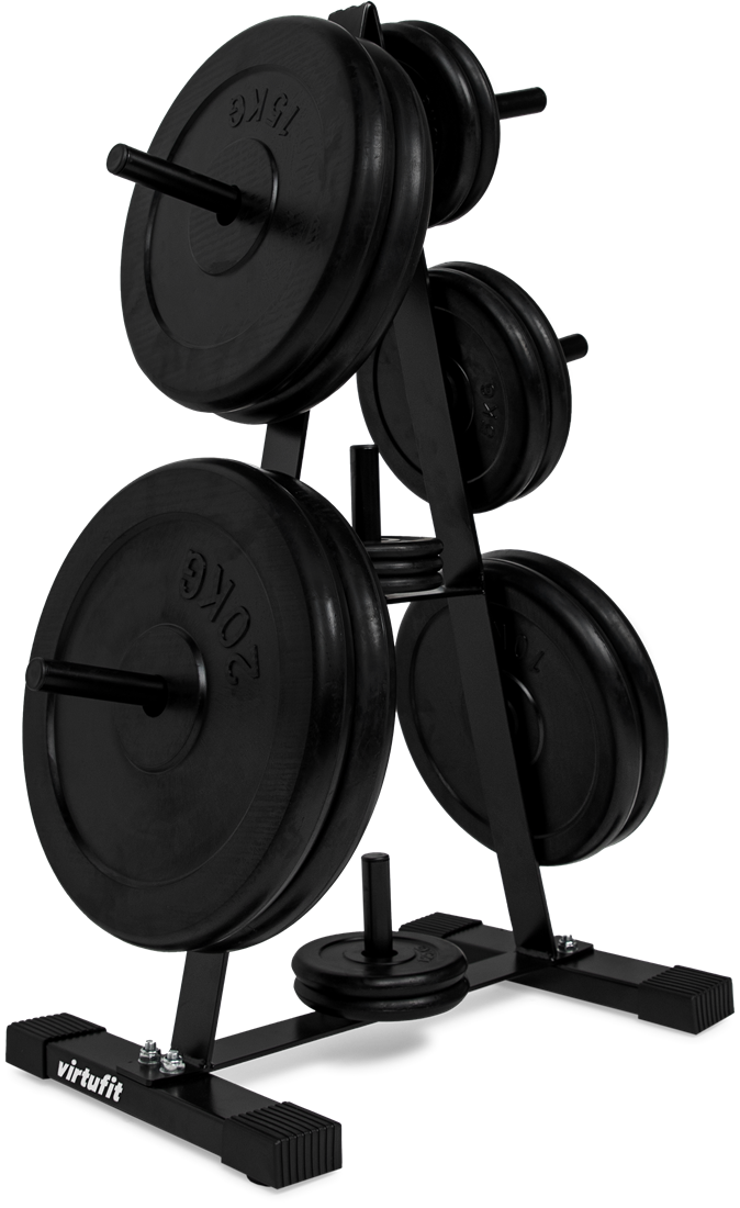 VirtuFit Halter Disc Storage Rack - 30 mm | Fitnessbenelux.nl